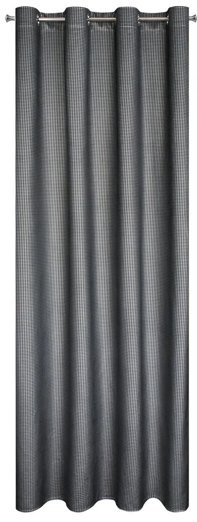 ZATEMŇOVACÍ ZÁVĚS NA KROUŽCÍCH DARCY 140X250 CM VZOROVANÝ