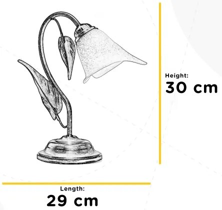 ONLI - Stolní lampa VANDA 1xE14/6W/230V