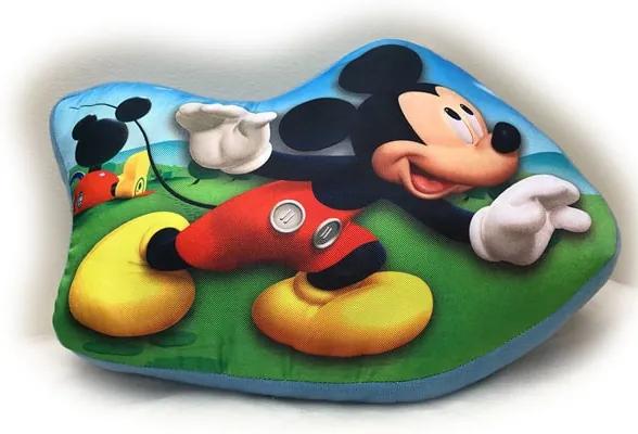 Tvarovaný polštářek Mickey 37 cm