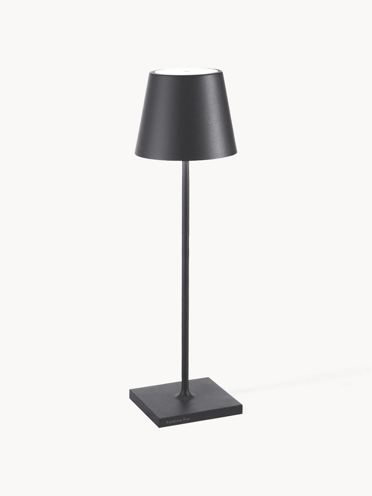Přenosná stolní LED lampa Poldina Pro, stmívatelná