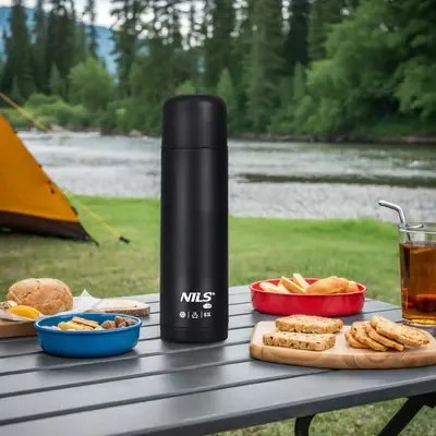 NILS Camp NC3803 Termoska černá 500 ml