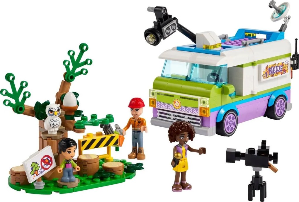 LEGO Friends 41749 Novinářská dodávka