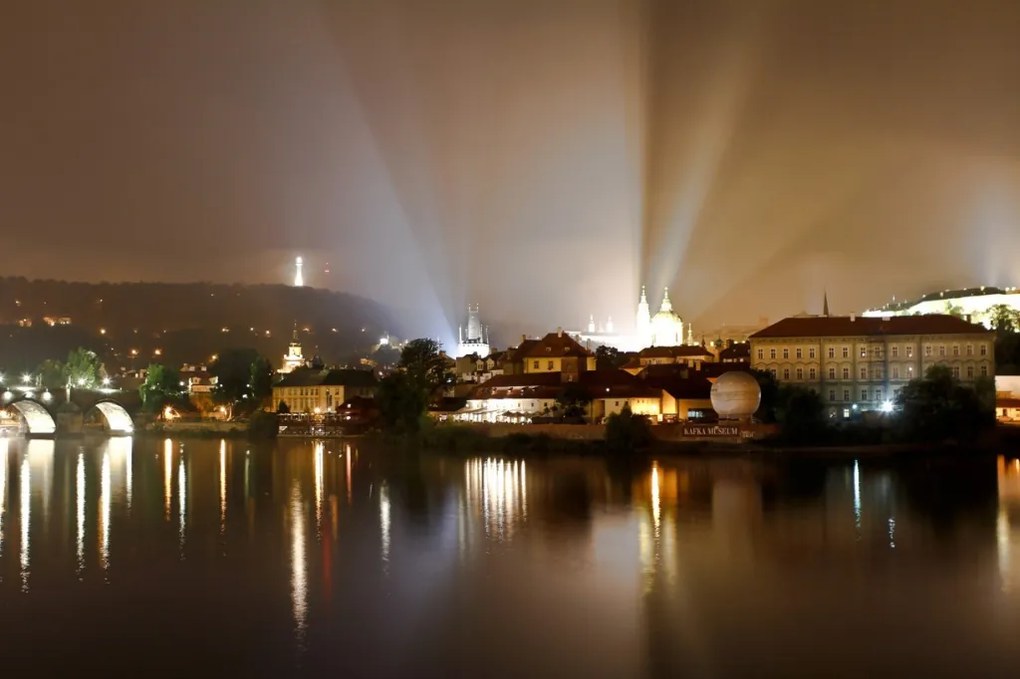 Jednodílný obraz Praha Velikost (šířka x výška): 90x60 cm