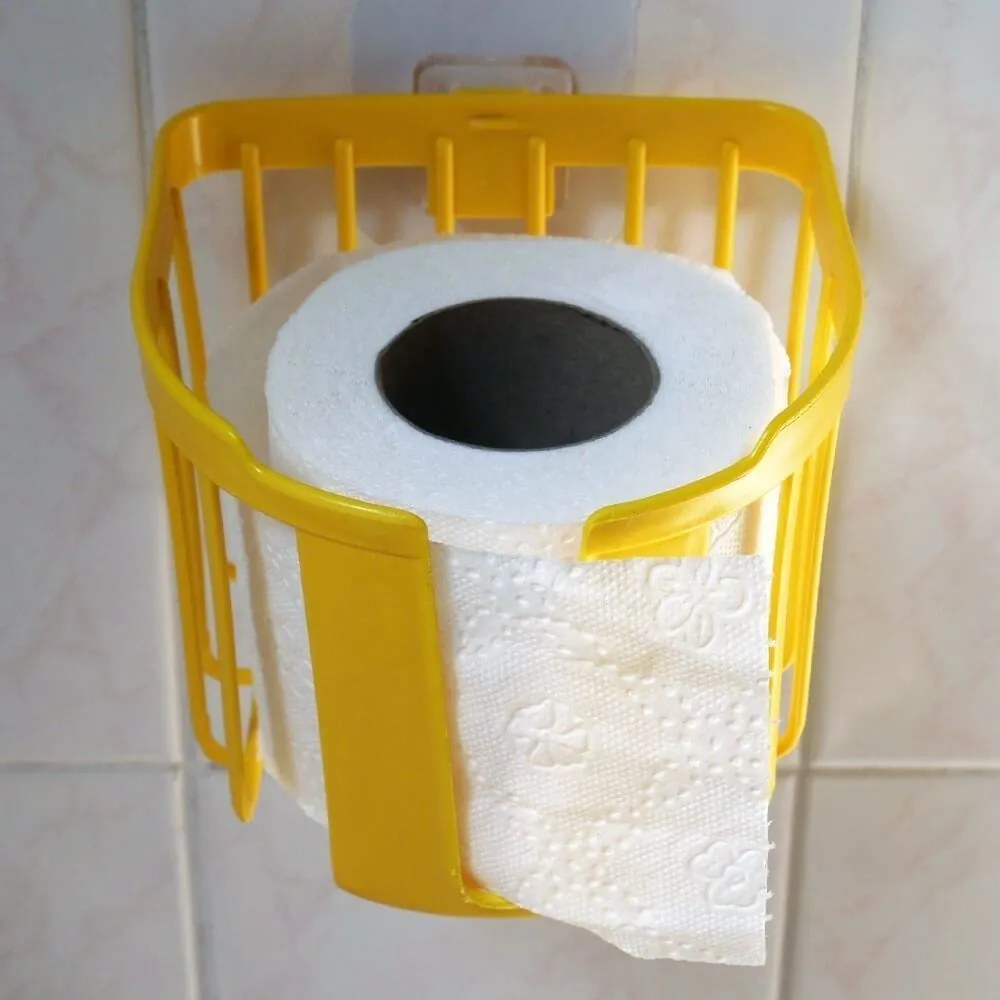 Alegría en Casa Nalepovací košík na zeď - žlutý
