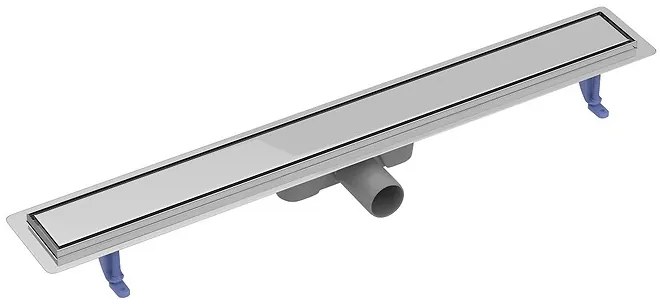Cersanit Tako, lineární odtokový žlab s oboustranným roštem 80cm, nerez, S907-010