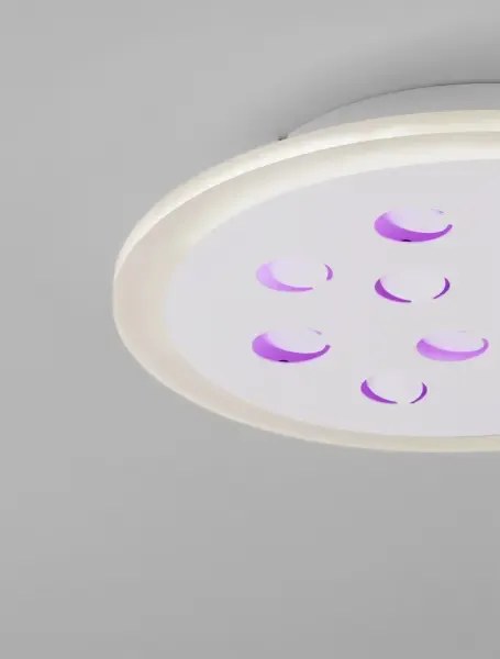 Moderní stropní svítidlo Astraeus RGB 30 s dálkovým ovládáním