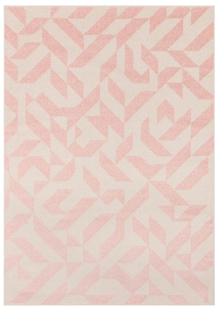 Tribeca Design Kusový koberec Jars Pink Shapes Rozměry: 160x230 cm