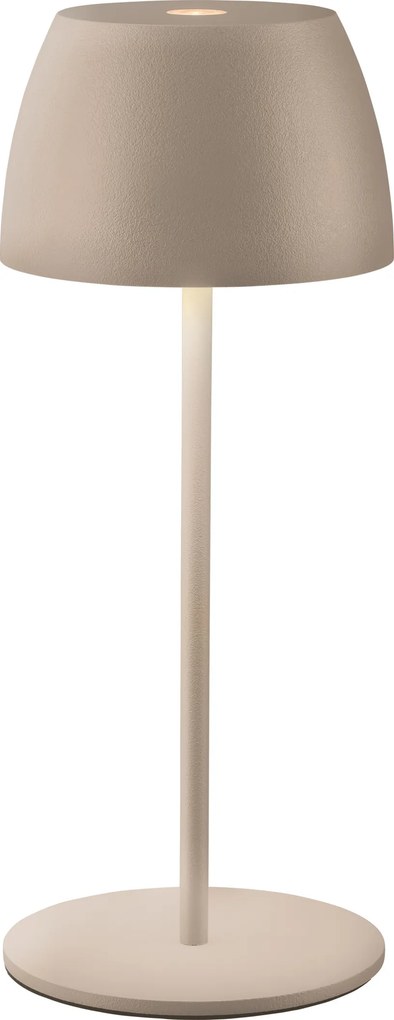 Livarno® Aku stolní LED lampa Stockholm, 20 cm (béžová)