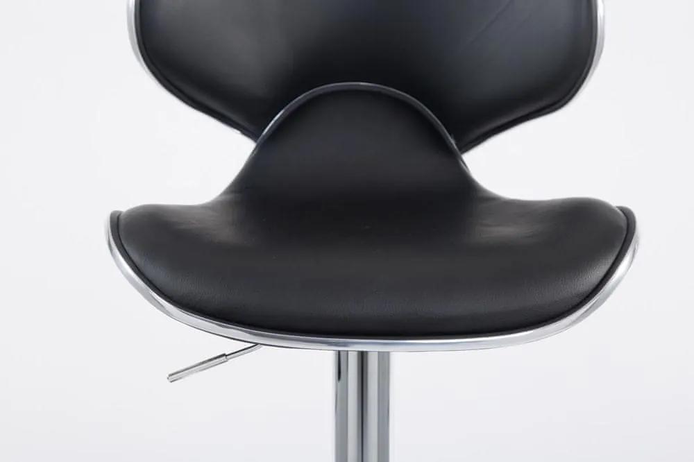 Bhm germany Barová židle Vega I., syntetická kůže, černá