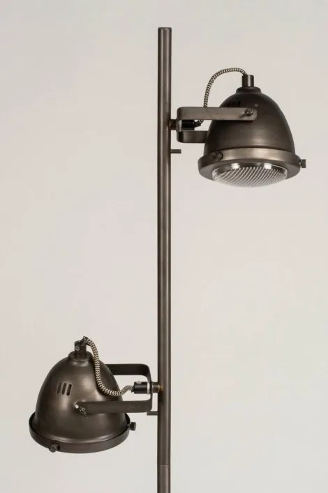 Stojací designová industriální lampa London Industry