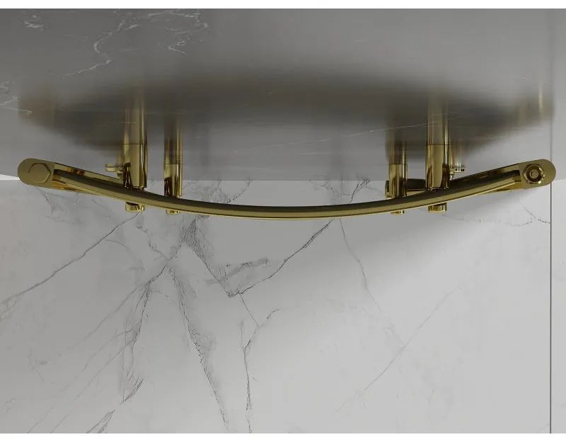 Mexen Helios, topné těleso 800x600 mm, 355 W, zlatá lesklá, W103-0800-600-00-50