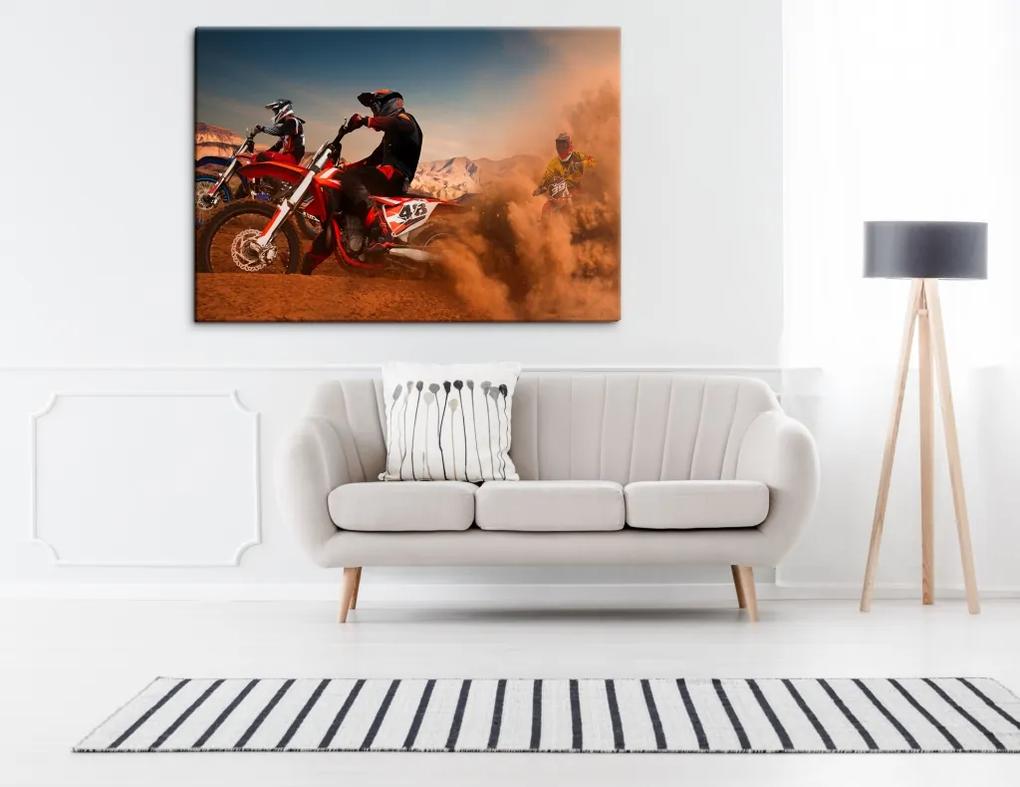 Malvis ® Obraz Zběsilé motorky II Velikost: 120x80 cm