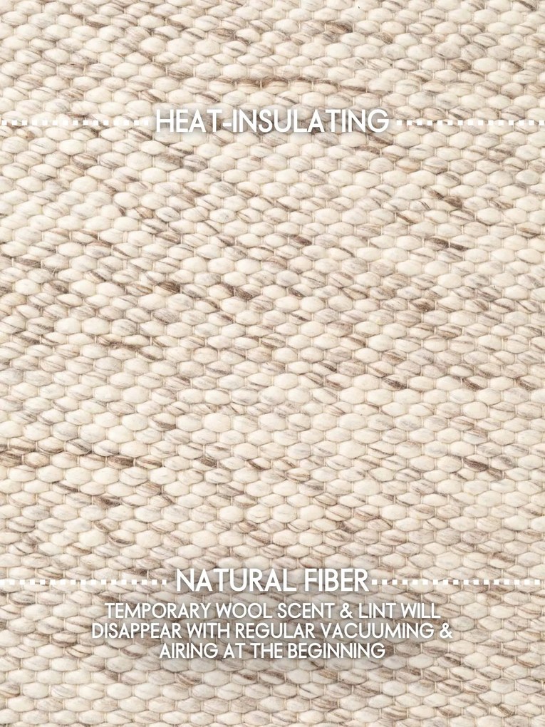 ELLE Decoration, Kusový koberec Lyon Beans 106316 Natural Cream Brown z kolekce Elle, 140x200, hnědá, ložnice