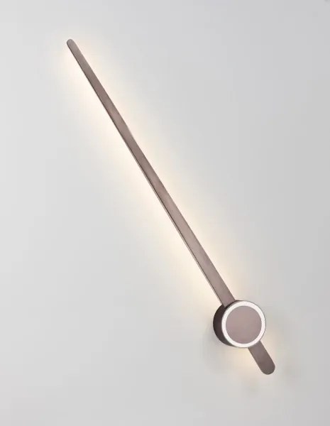 LED nástěnné svítidlo Kedo 100 hnědá