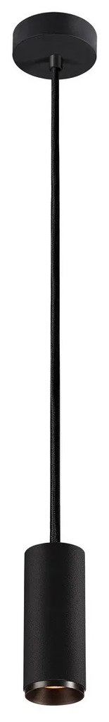 LA 1004436 NUMINOS® PD DALI S vnitřní LED závěsné svítidlo černá/černá 2700 K 60° - BIG WHITE (SLV)