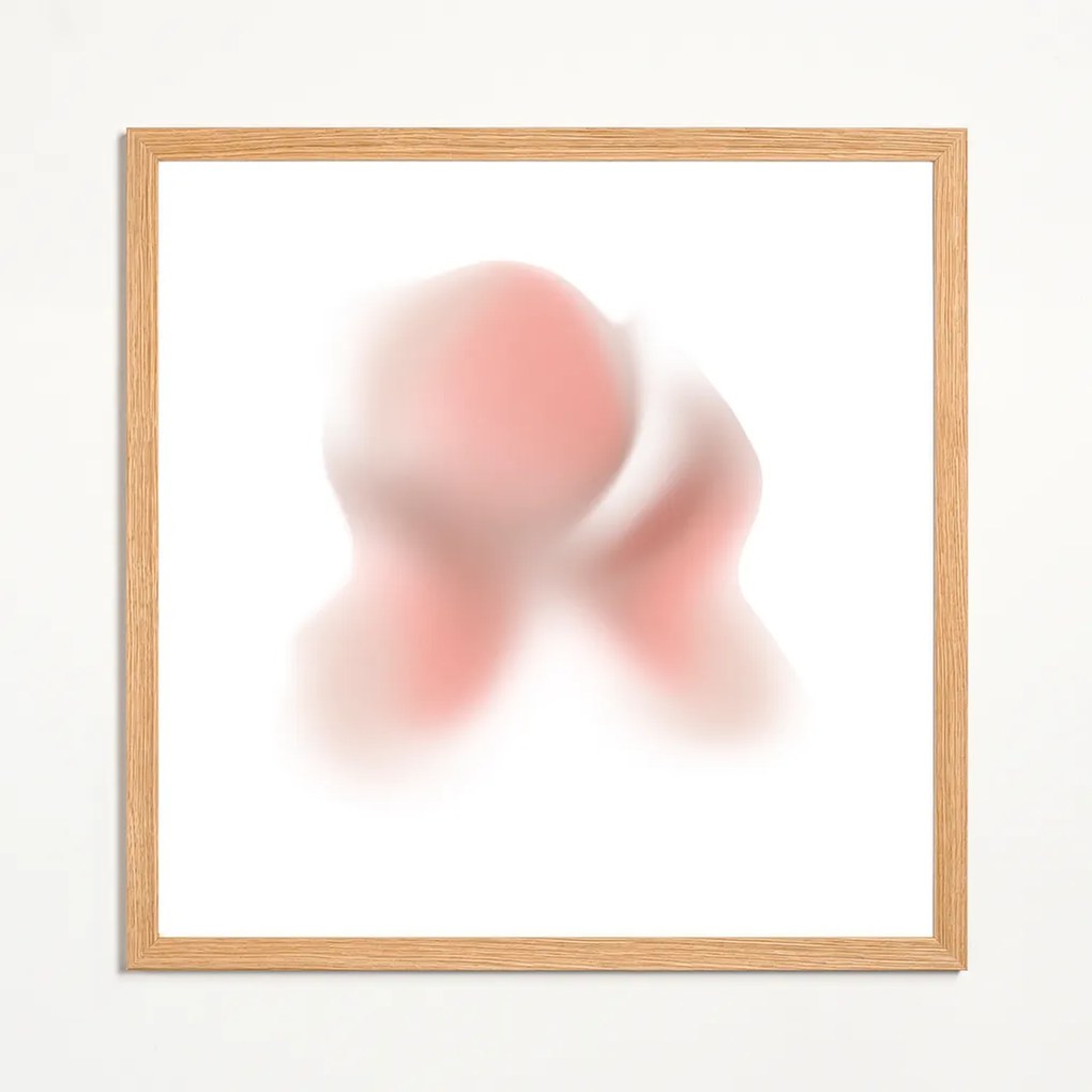 Ksenia Loginovskikh | Jemná gravitace Rám: Bílý, Velikost: 40 x 40 cm