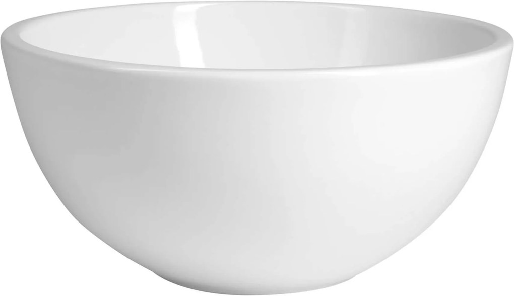 Sapho - Umyvadlo na desku Moon, průměr 43 cm, bez přepadu, bez otvoru pro baterii, bílá 3112-KL