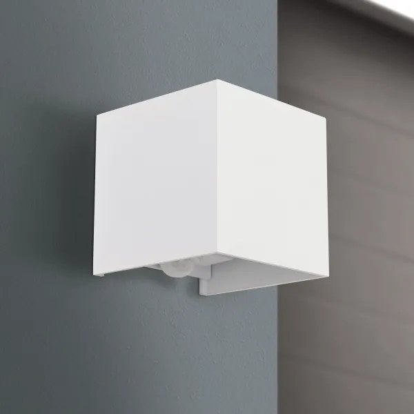 Orion AL 11-1314 - LED Venk. nást. sv. se senzorem CUBE-S LED/13W/230V IP54 bílá