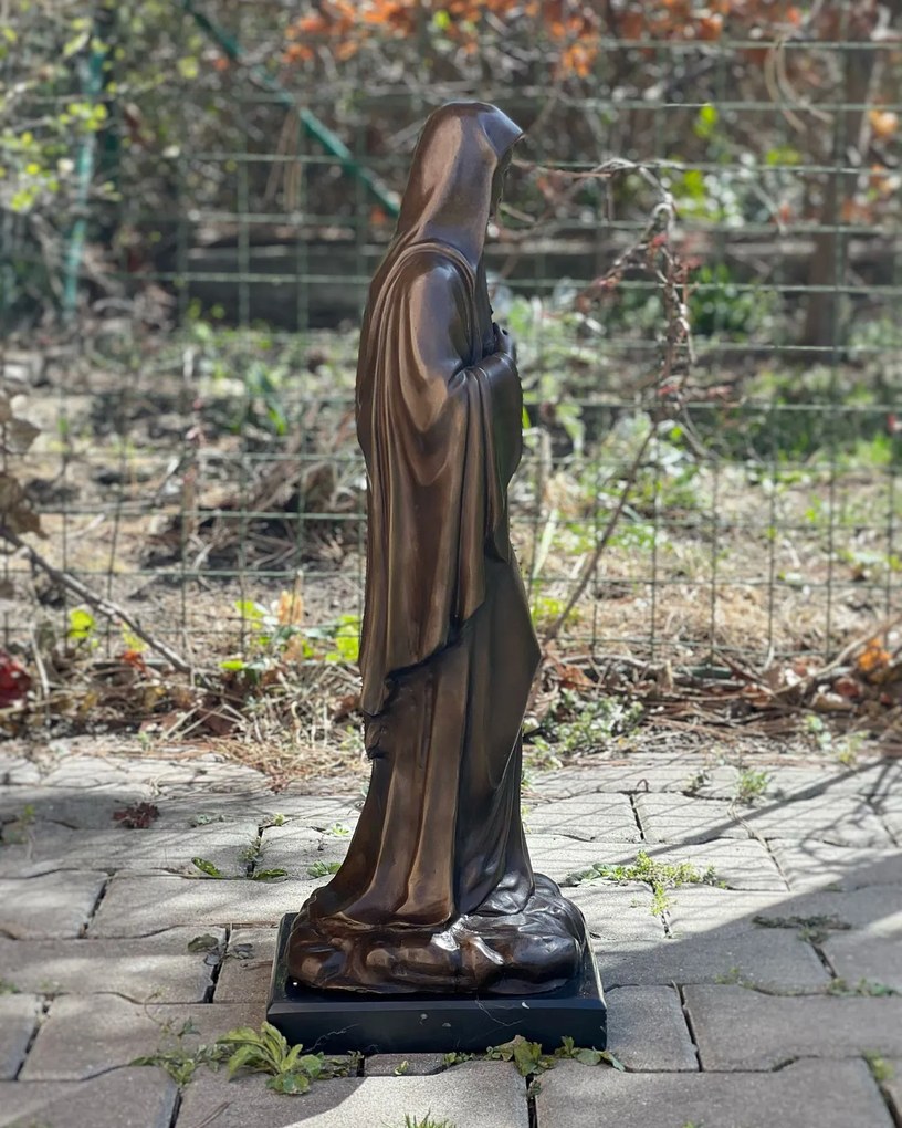 Bronzová soška socha - Madonna