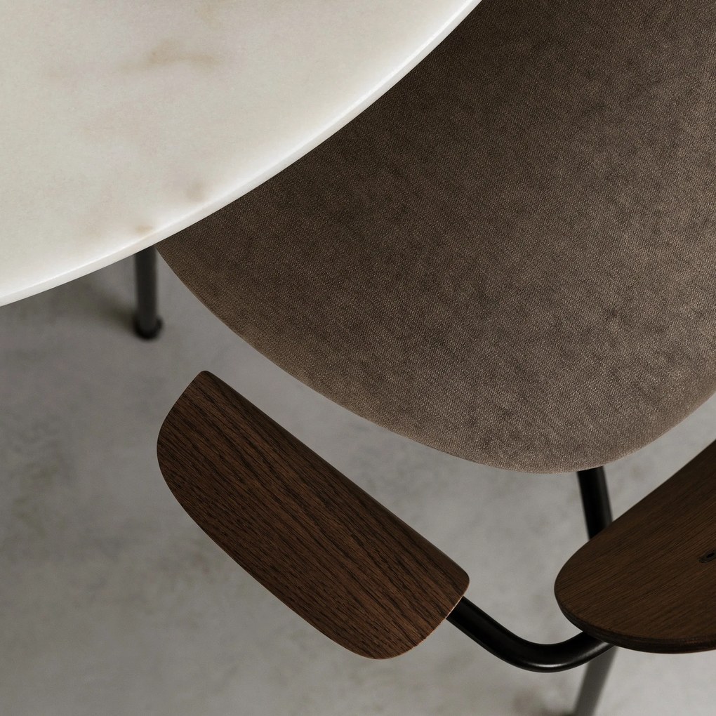 AUDO (MENU) Židle Co Chair, Black / Dark Oak