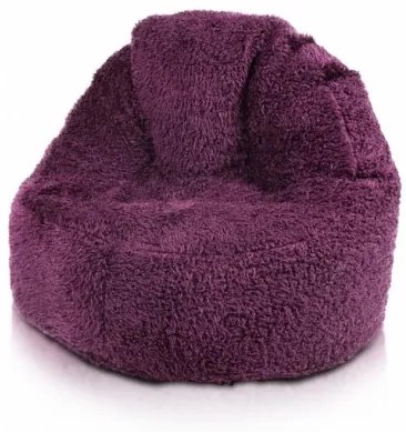 Ecopuf Sedací vak ECOPUF - Glamour Shaggy MW34