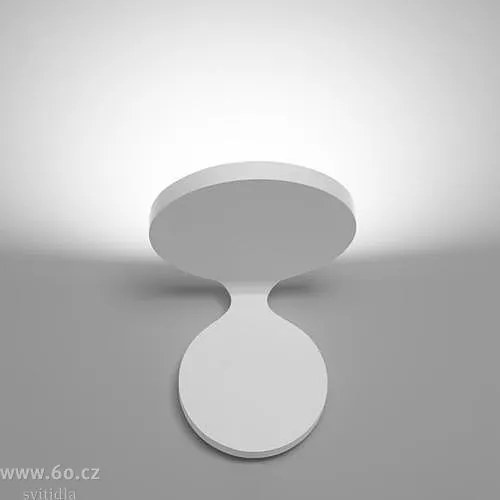 Artemide 1615010A Rea 17 White, nástěnné svítidlo pro nepřímé osvětelní,  25W LED 3000K, šířka 17cm