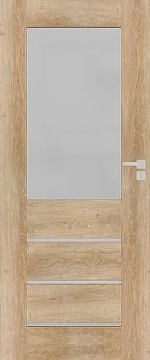 DRE Premium interiérové dveře pravé 80 cm jilm PERMA2J80P