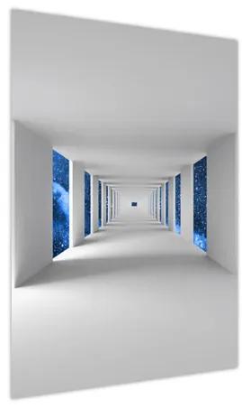 Samolepící fólie Chodba a modrý vesmír 150x200cm OK4720A_2M