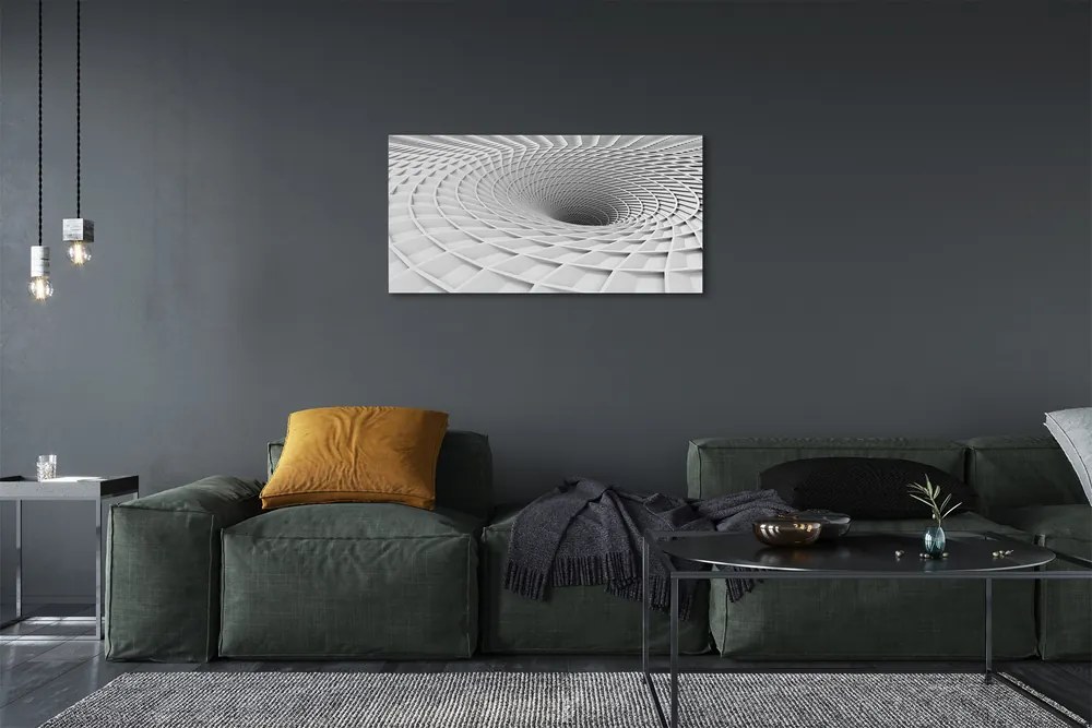 Obrazy na plátně 3d geometrický násypka 140x70 cm