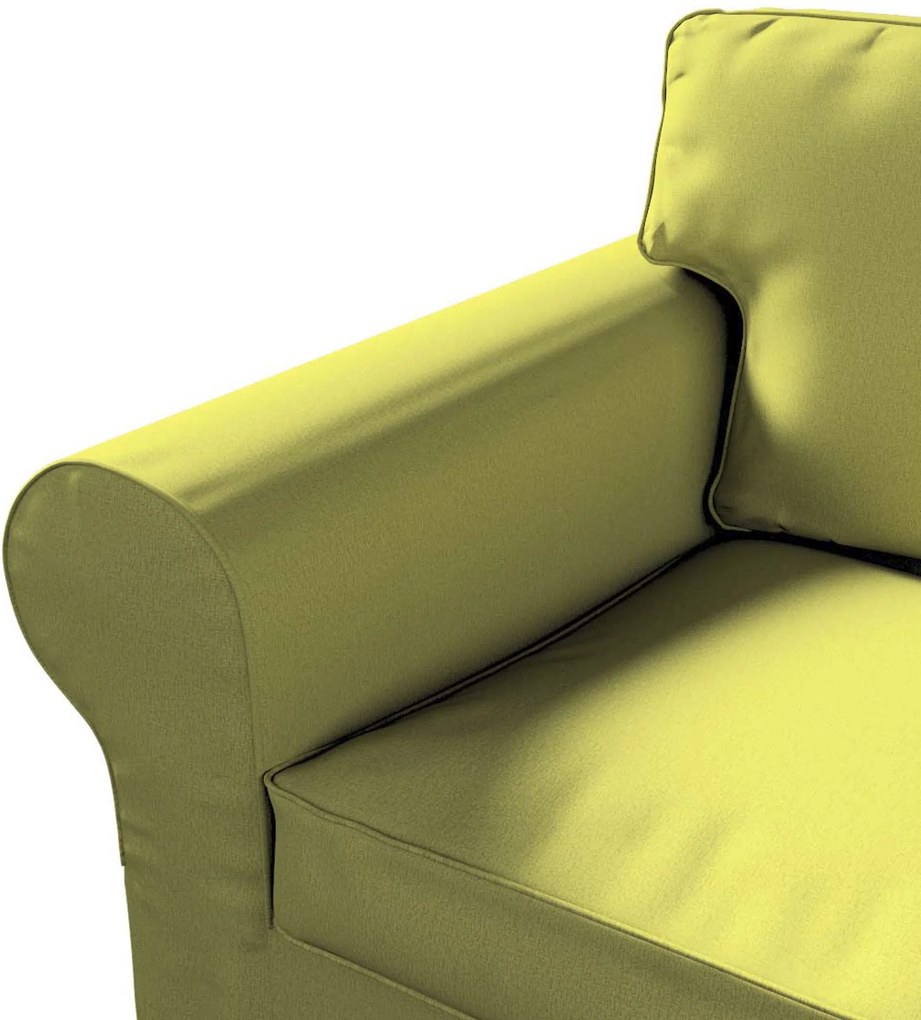 Potah na pohovku IKEA Ektorp 2-místná, nerozkládací barva zelená látka lesklé, sametová