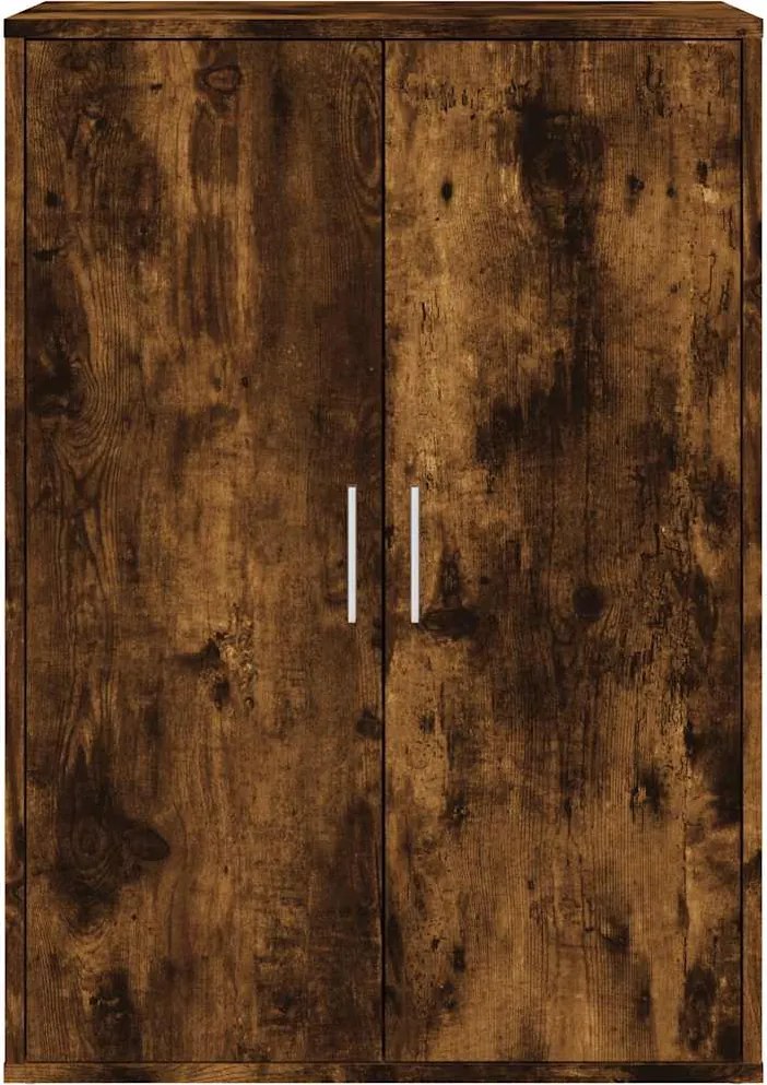 Příborníky 2 ks kouřový dub 60 x 31 x 84 cm kompozitní dřevo 3276571