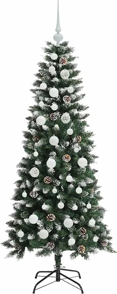 Umělý vánoční stromeček Zelená 150 cm PVC, plast a ocel 3395811