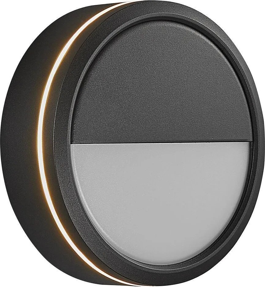 NOR 2019016003 Venkovní stropní svítidlo Ava 9,5W LED černá opál - NORDLUX