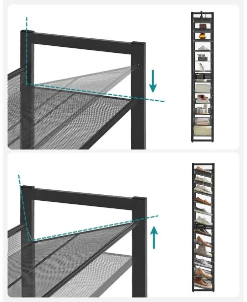Botník ALVORO černá