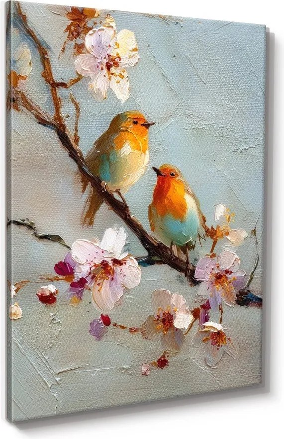 Tištěný obraz s rámem 60x80 cm Robins – Styler
