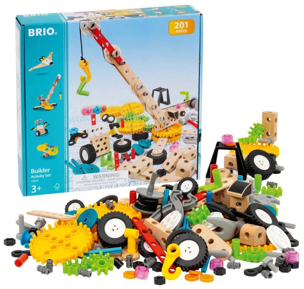 Stavebnice brio 34604 builder sada pro kutily