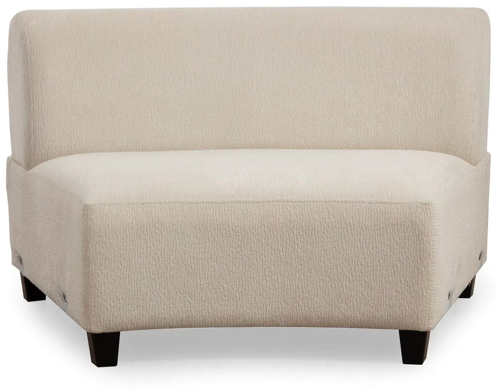 Atelier del Sofa Rohová sedací souprava Pars Cream (L1 + 01 + 1R) - Corner, Krémová