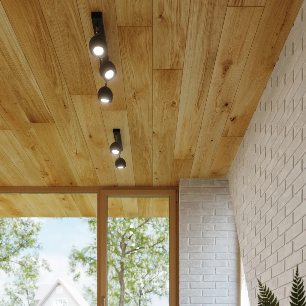 Sollux Lighting Stropní svítidlo OCULARE 6L černé