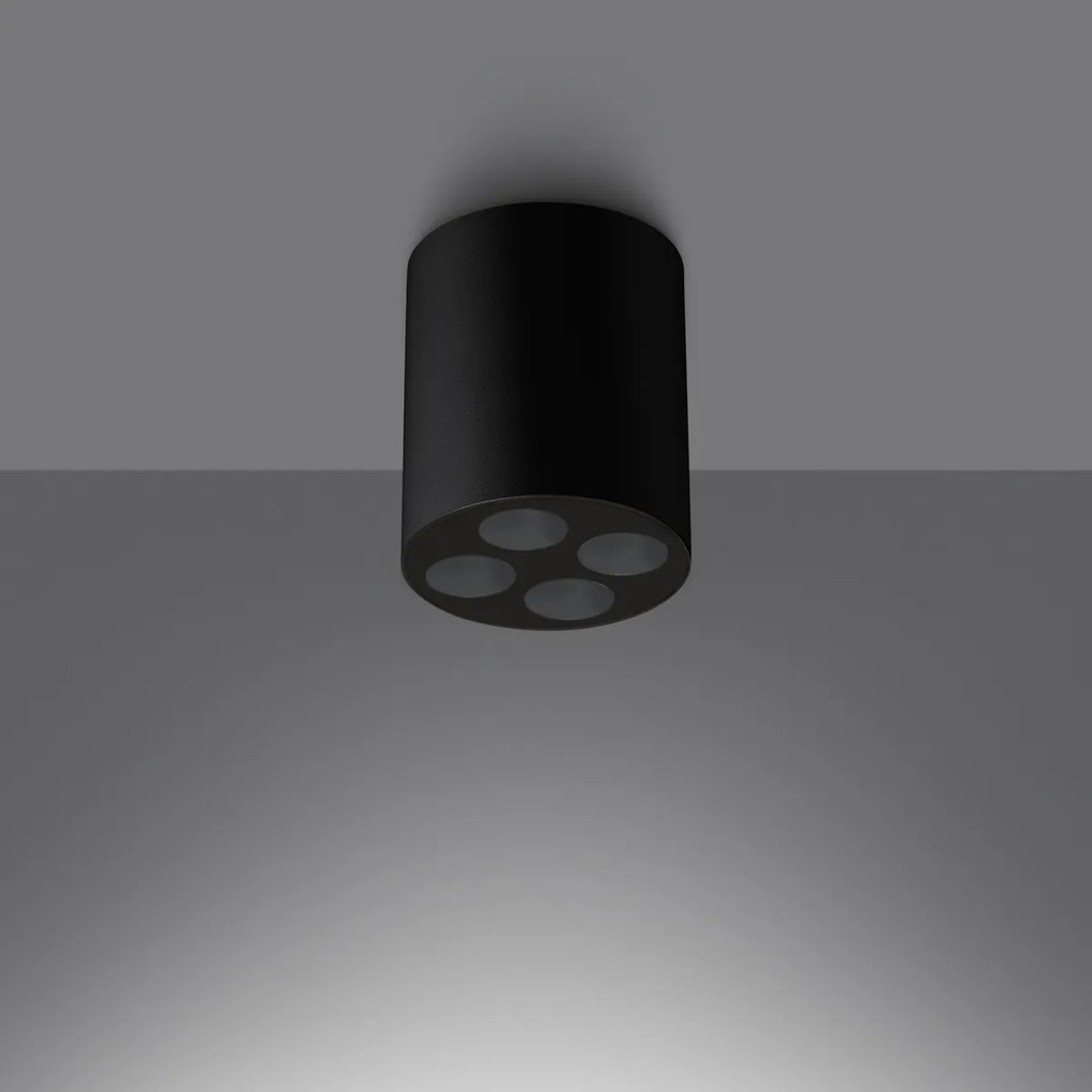 Stropní LED svítilna Zoe, 4x LED 9w, 4000k, b