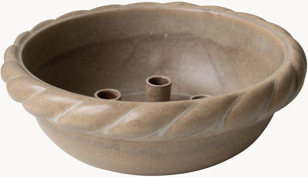 Keramický svícen Twine Plate