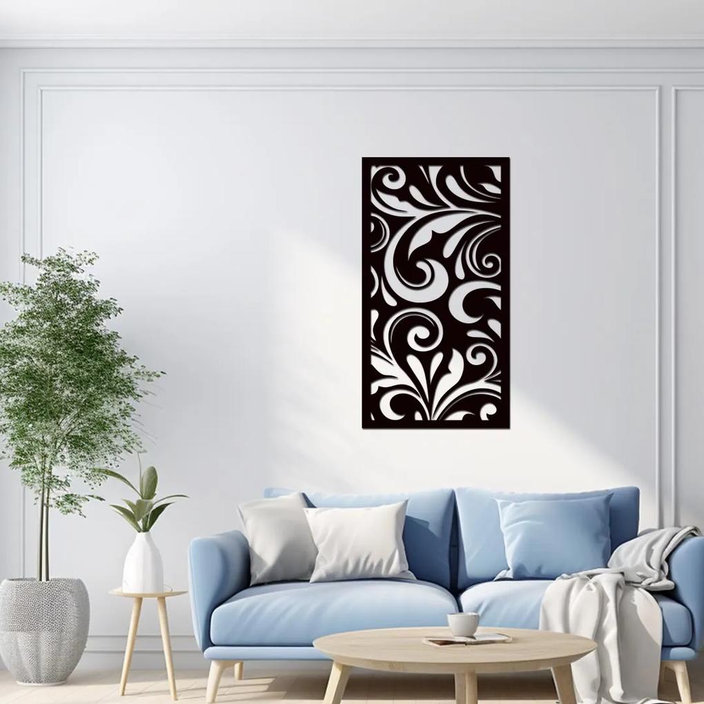 dřevo života Dekoračn panel Hermuia Rozměry (cm): 40x80, Barevný vzor: Šedá