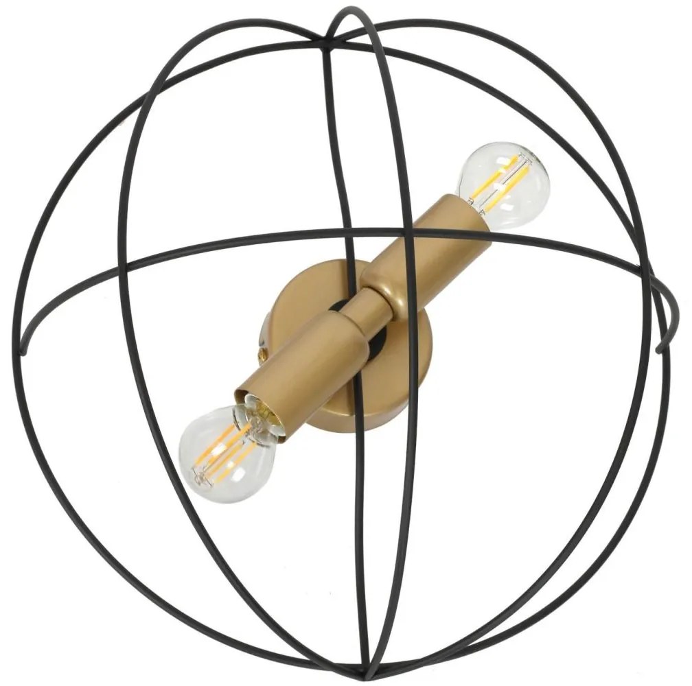 Luminex Nástěnné svítidlo COPERNICUS 2xE14/15W/230V LU1096