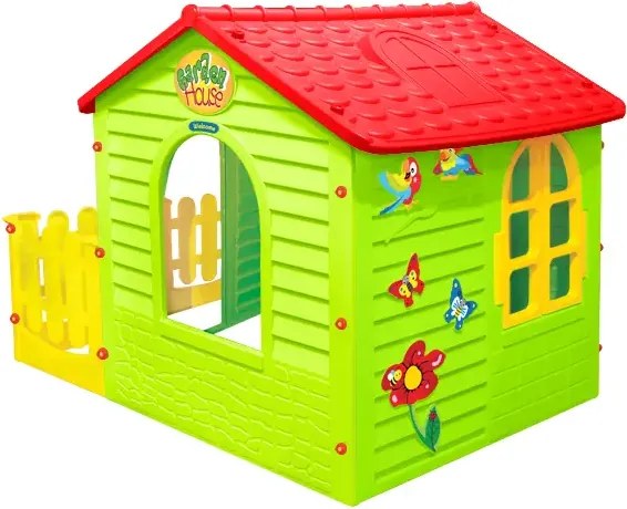 Mochtoys zahradní domek s plotem velký