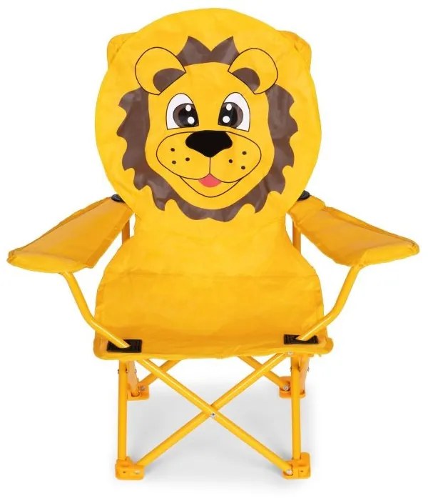 Dětská kempingová židle se lvem ModernHome