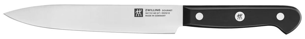 Zwilling Gourmet sada 3 nožů, kuchařský, plátkovací a špikovací nůž, 36130-003