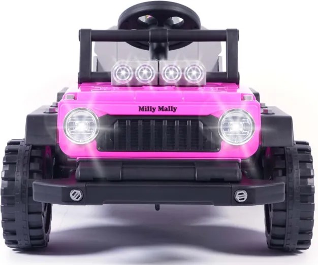 Elektrické autíčko Prime 2v1 růžové