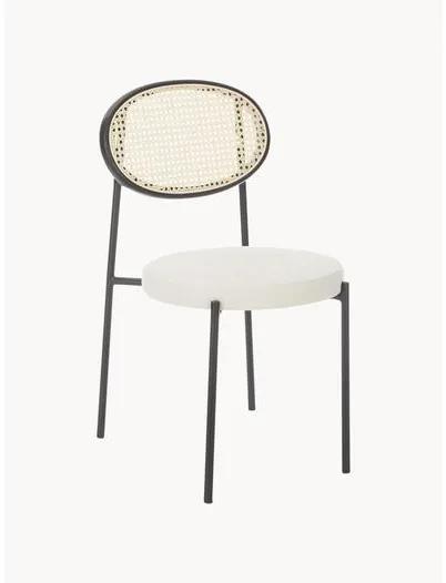 Čalouněná židle's vídeňskou pleteninou Remy, 2 ks