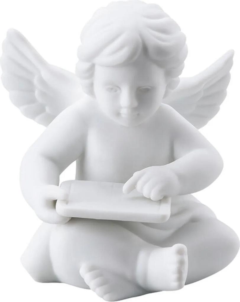 Figurka Classic anděl s tabletem střední