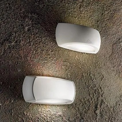 ILUX 123745 Venkovní nástěnné svítidlo Ideal Lux Francy-1 AP1 bianco 123745 bílé - IDEALLUX