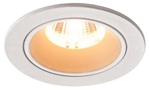 NUMINOS® DL S vnitřní LED zápustné stropní svítidlo bílá/bílá 2700 K 20° včetně listových pružin - B